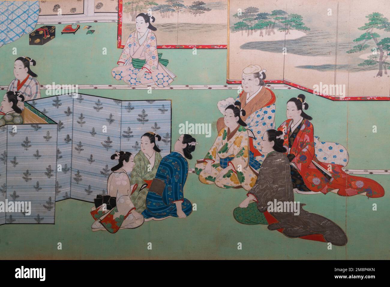 National museum tokyo scroll hi-res stock photography and images - Alamy