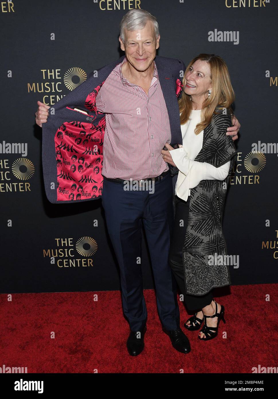 Los Angeles, USA. 14th Jan, 2023. (L-R) Keenan Wolens and Orna Wolens ...