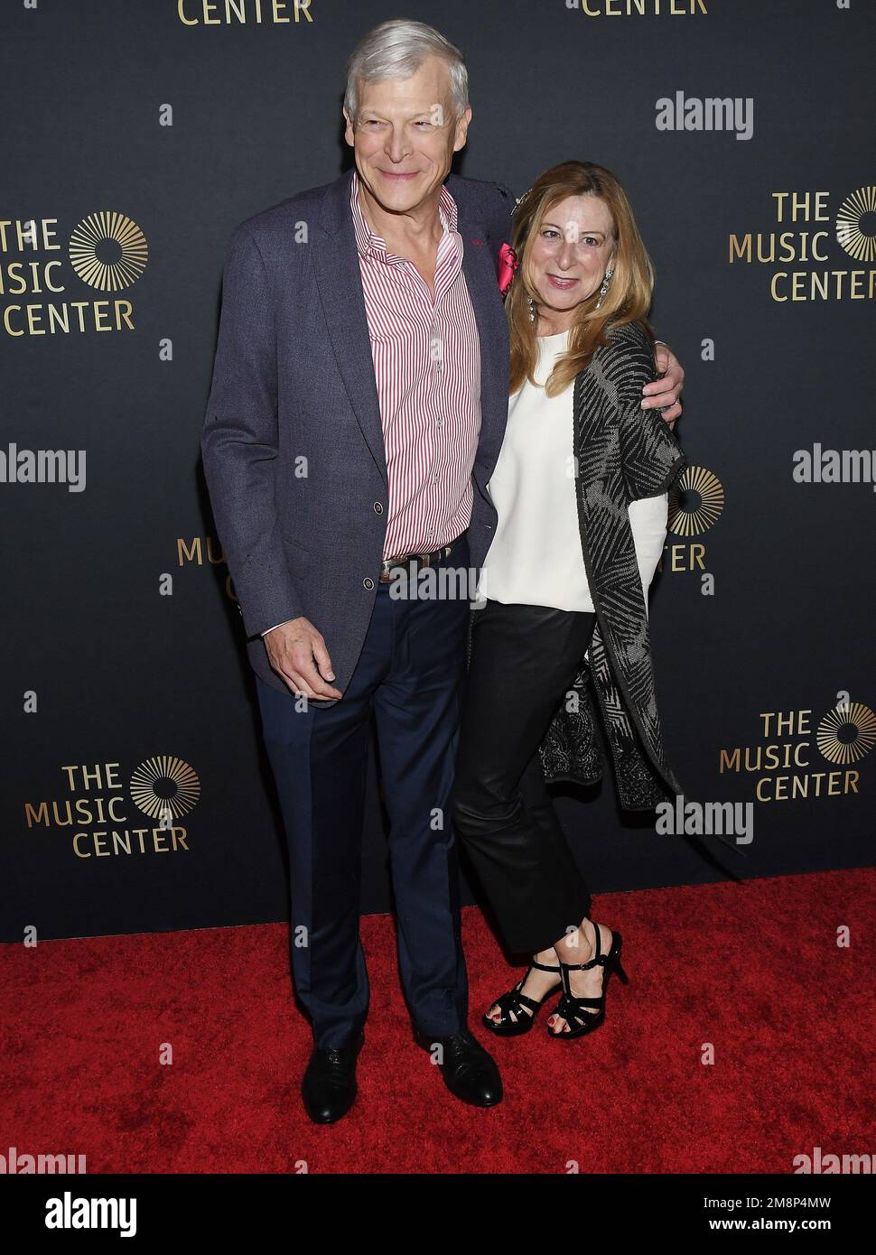 Los Angeles, USA. 14th Jan, 2023. (L-R) Keenan Wolens and Orna Wolens ...