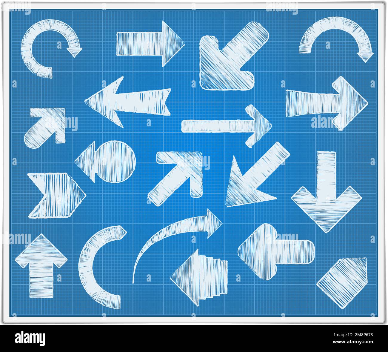 Pointing direction school Stock Vector Images - Alamy