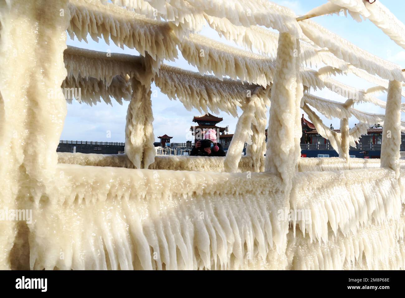 YANTAI, CHINA - JANUARY 15, 2023 - Photo taken on Jan 15, 2023 shows ...