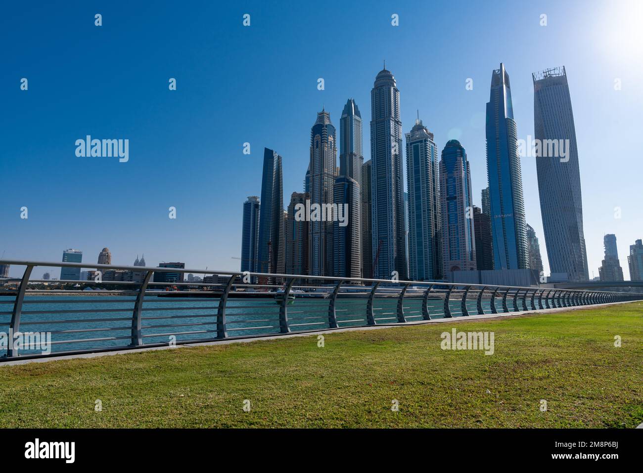 Dubai city landscape Stock Photo - Alamy
