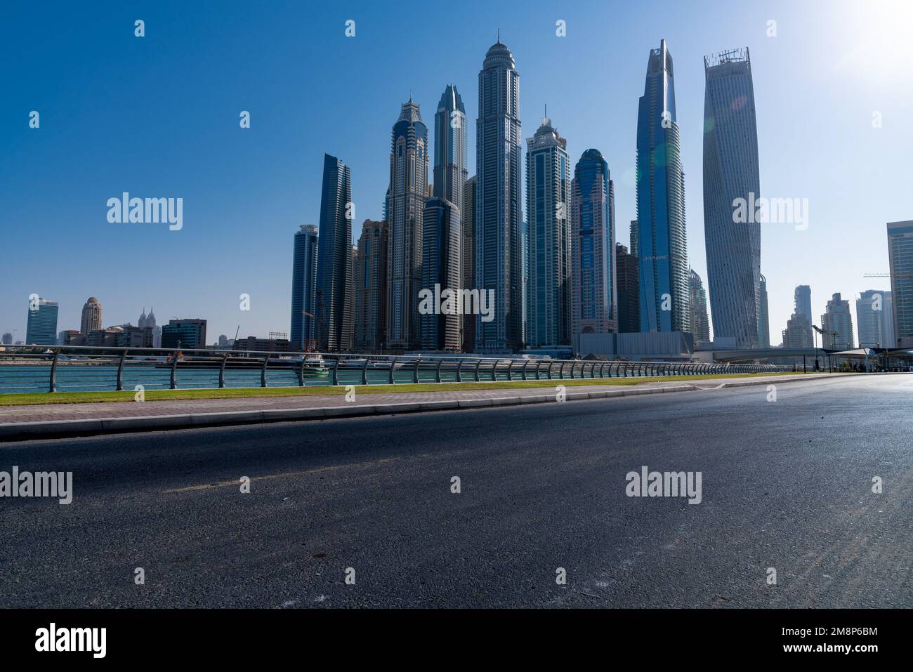 Dubai city landscape Stock Photo - Alamy
