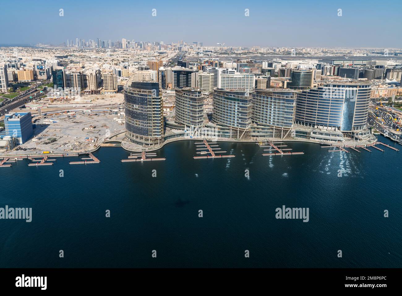Have a bird's eye view of dubai city view Stock Photo - Alamy