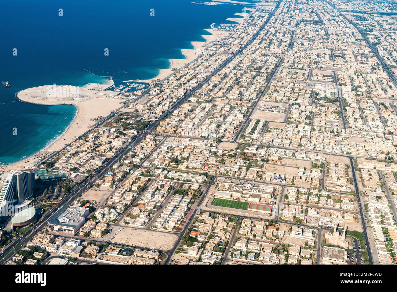 Have a bird's eye view of dubai city view Stock Photo - Alamy