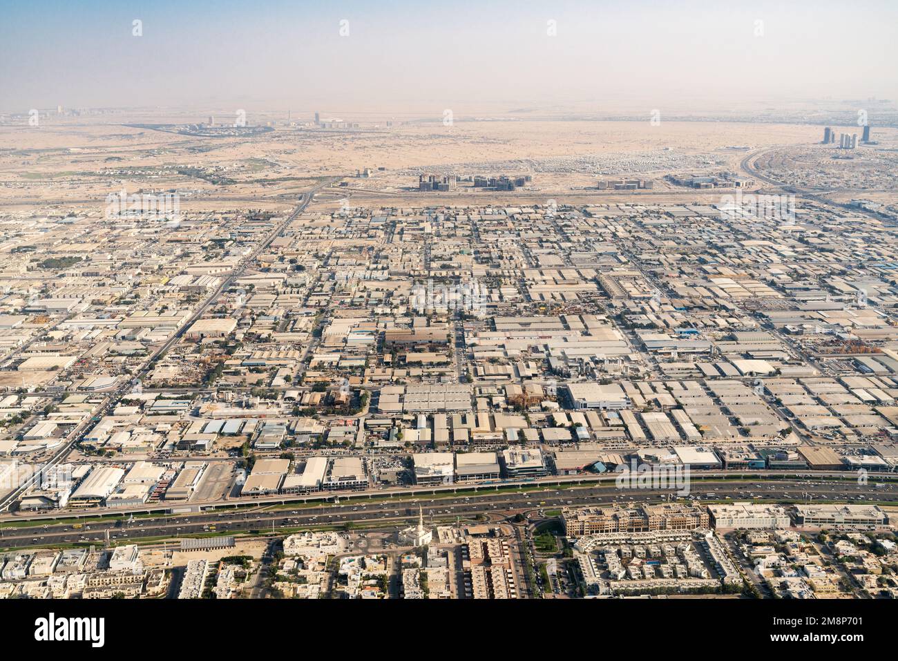 Have a bird's eye view of dubai city view Stock Photo - Alamy