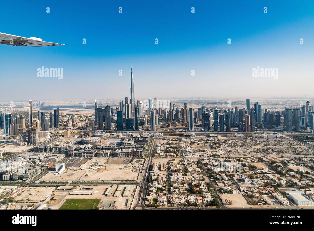 Have a bird's eye view of dubai city view Stock Photo - Alamy