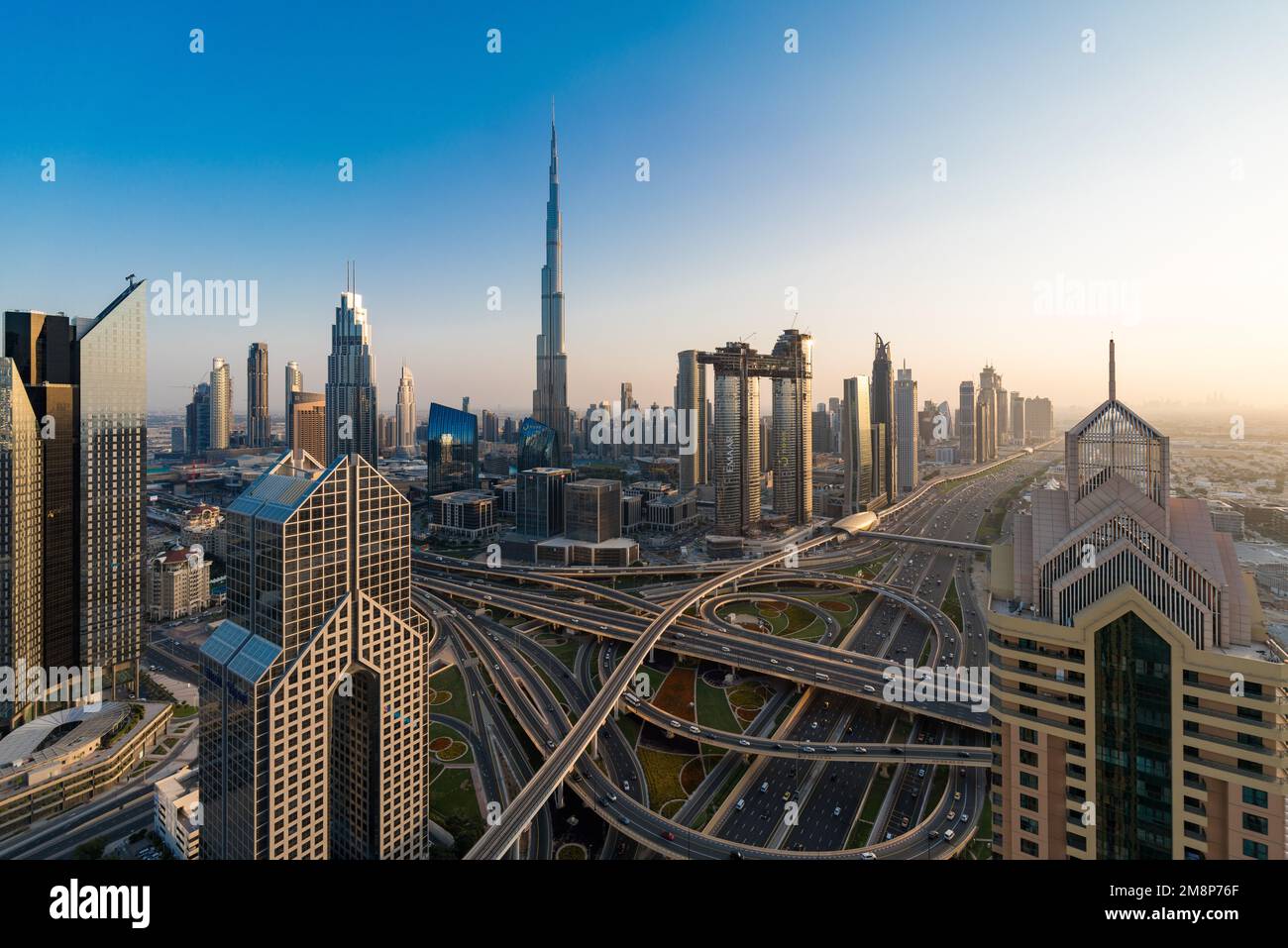 Dubai city landscape Stock Photo - Alamy