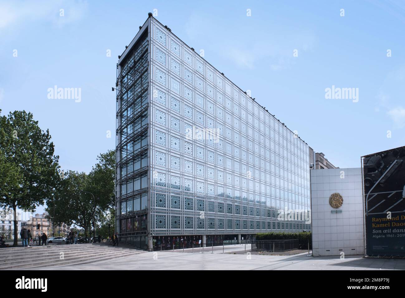 Paris, France - May, 2022: Arab World Institute (Institut du Monde ...