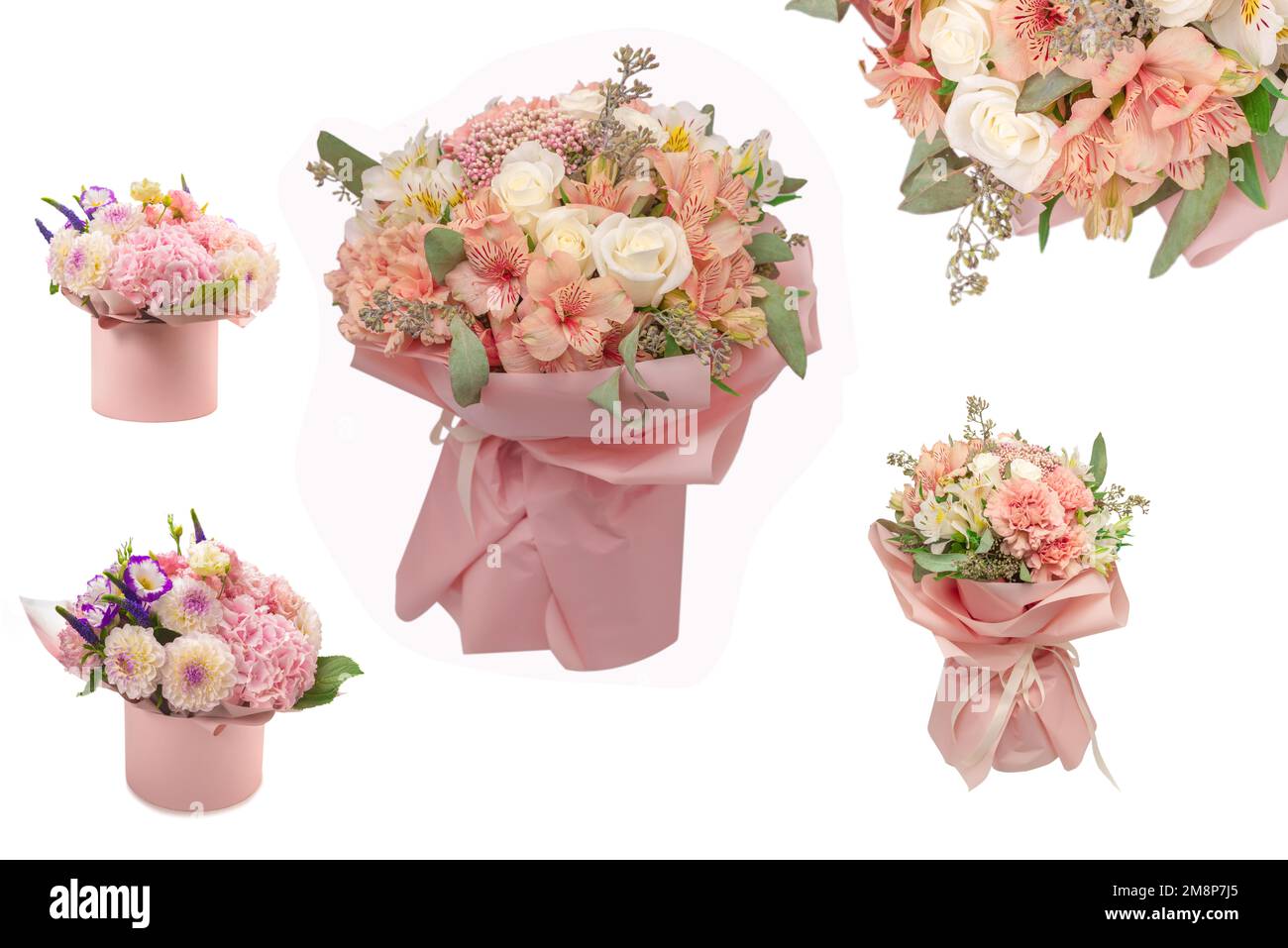Pink wrapping hi-res stock photography and images - Alamy