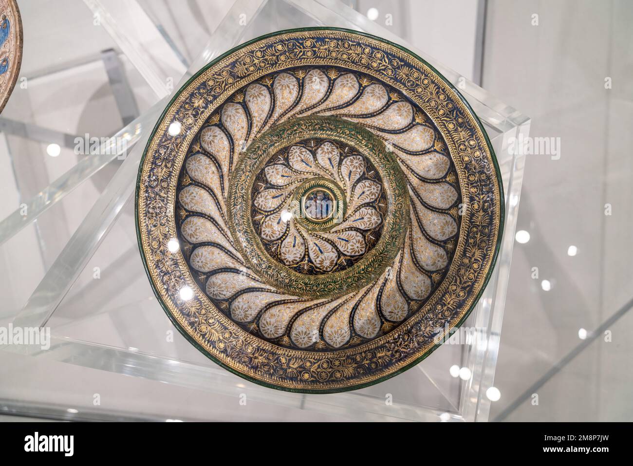 The Louvre museum exhibits of ABU dhabi Stock Photo - Alamy