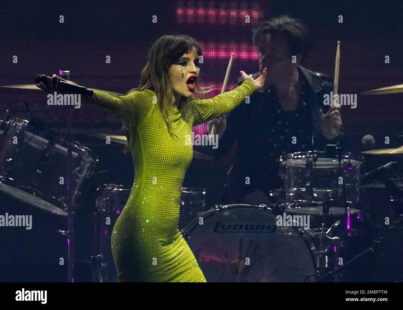 Lauren Mayberry of Chvrches performs during iHeartRadio's ALTer EGO ...