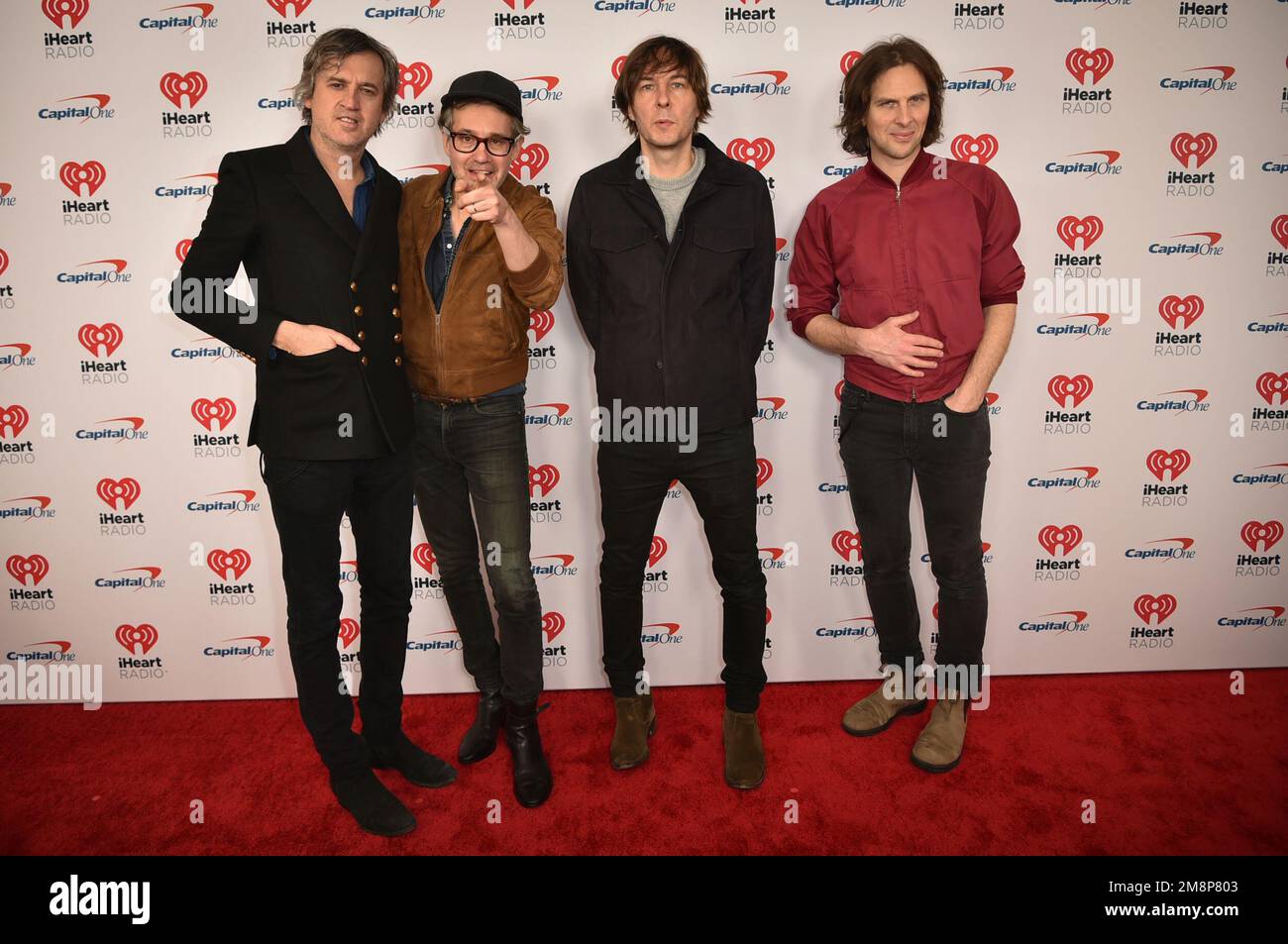 Christian Mazzalai, from left, Laurent Brancowitz, Thomas Mars, and ...