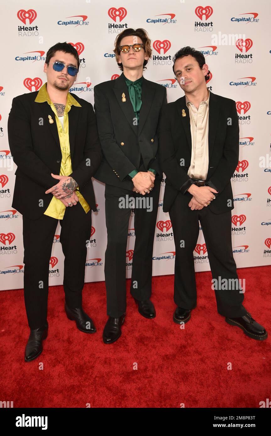 Reeve Powers, Nick Santino, and Austin Scates of Beach Weather arrive ...