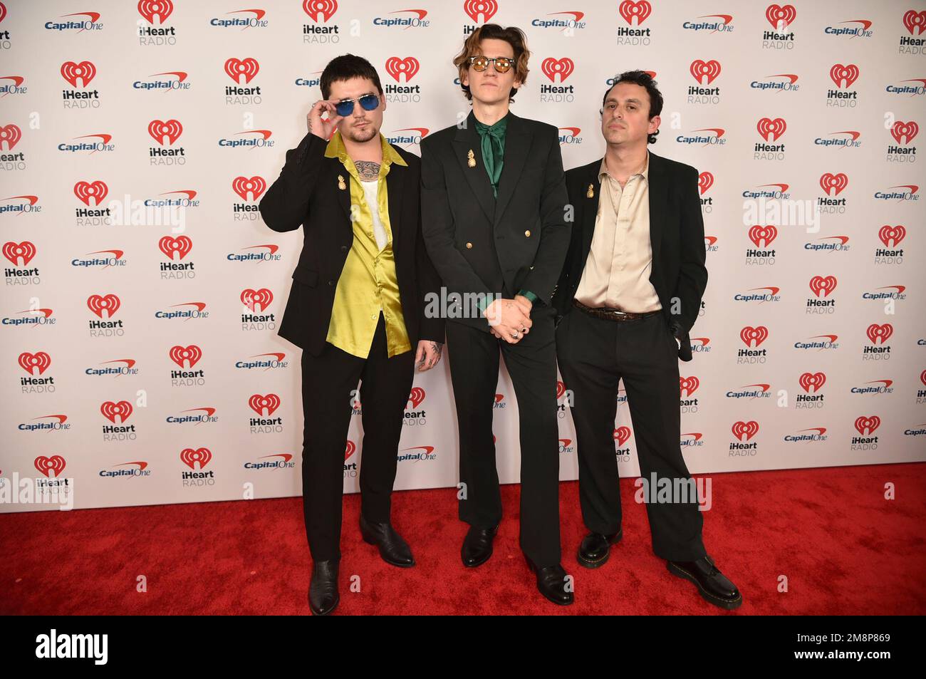 Reeve Powers, Nick Santino, and Austin Scates of Beach Weather arrive ...