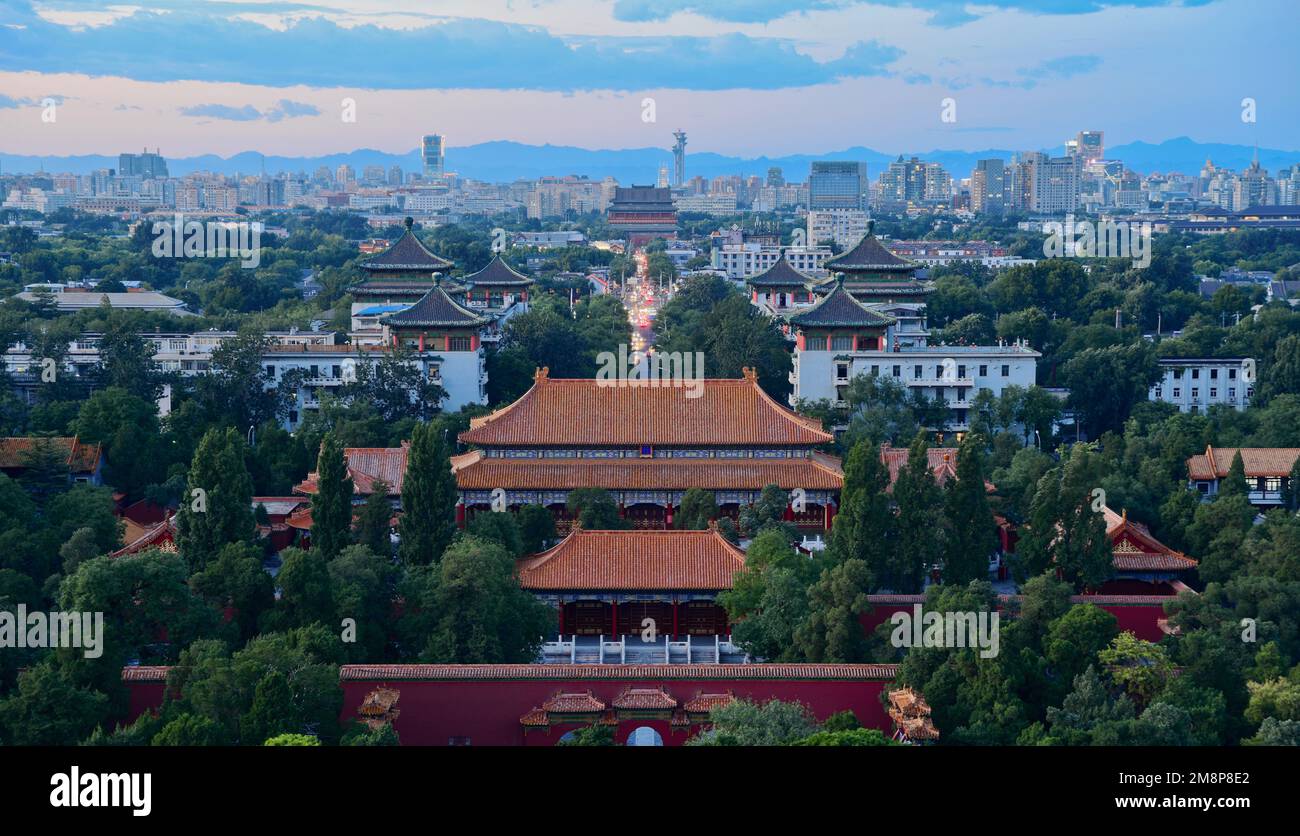 Beijing jingshan hi-res stock photography and images - Alamy