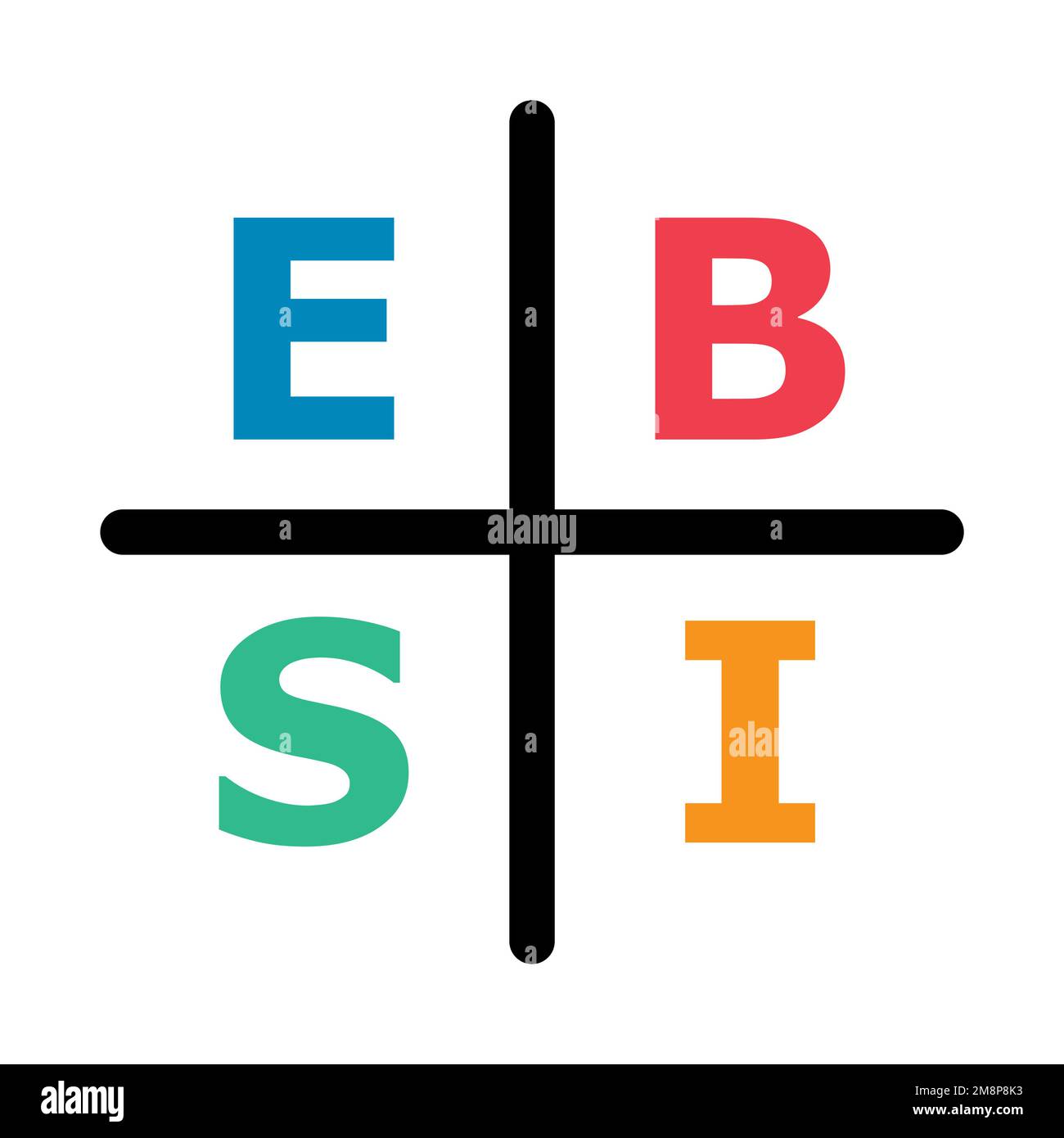 Cash flow quadrant icon, business plan investor manager vector ...
