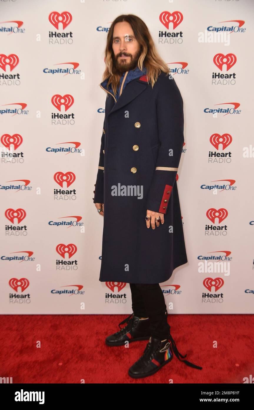 Jared Leto arrives at iHeartRadio's ALTer EGO on Saturday, Jan. 14 ...