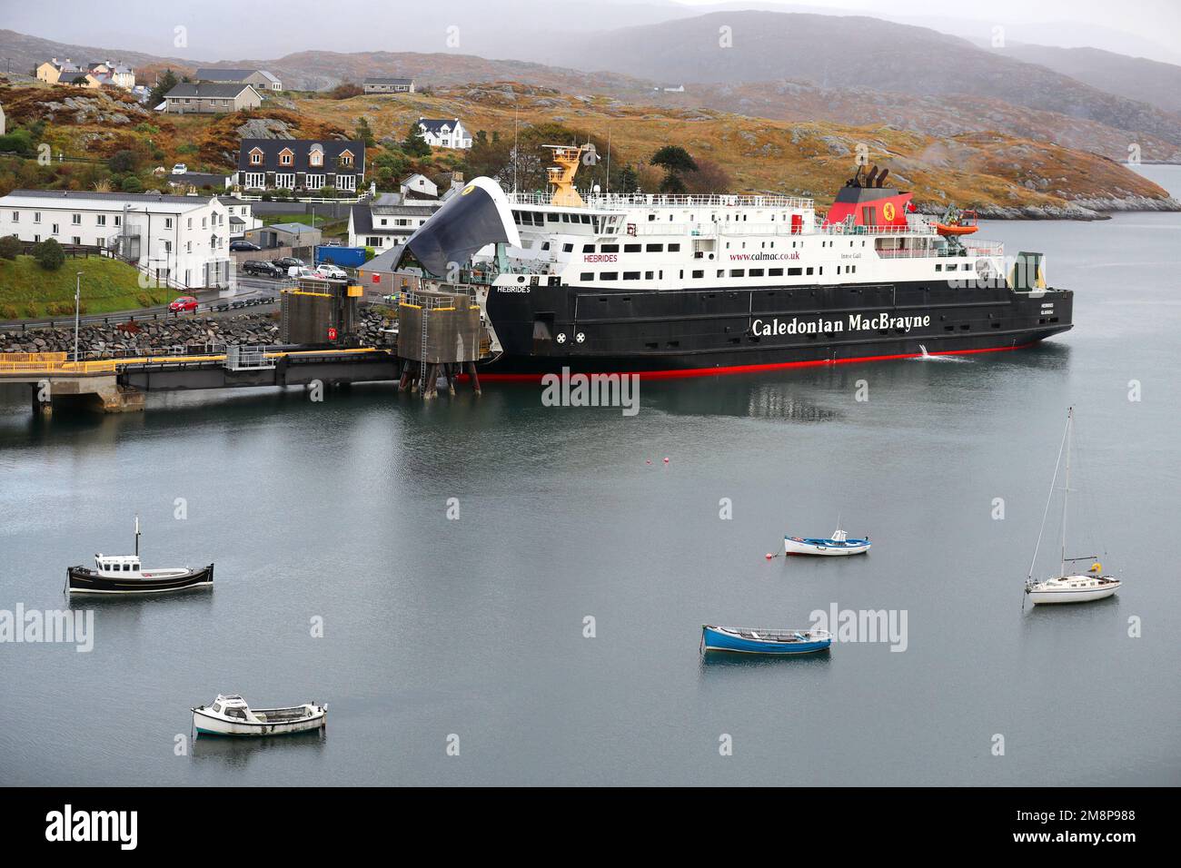 File photo dated 18/10/16 of a general view of Tarbert and the ...