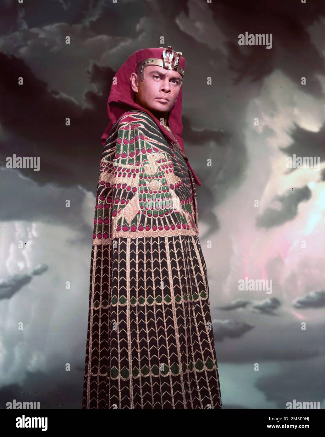 Yul Brynner The Ten Commandments 1956 Stock Photo Alamy