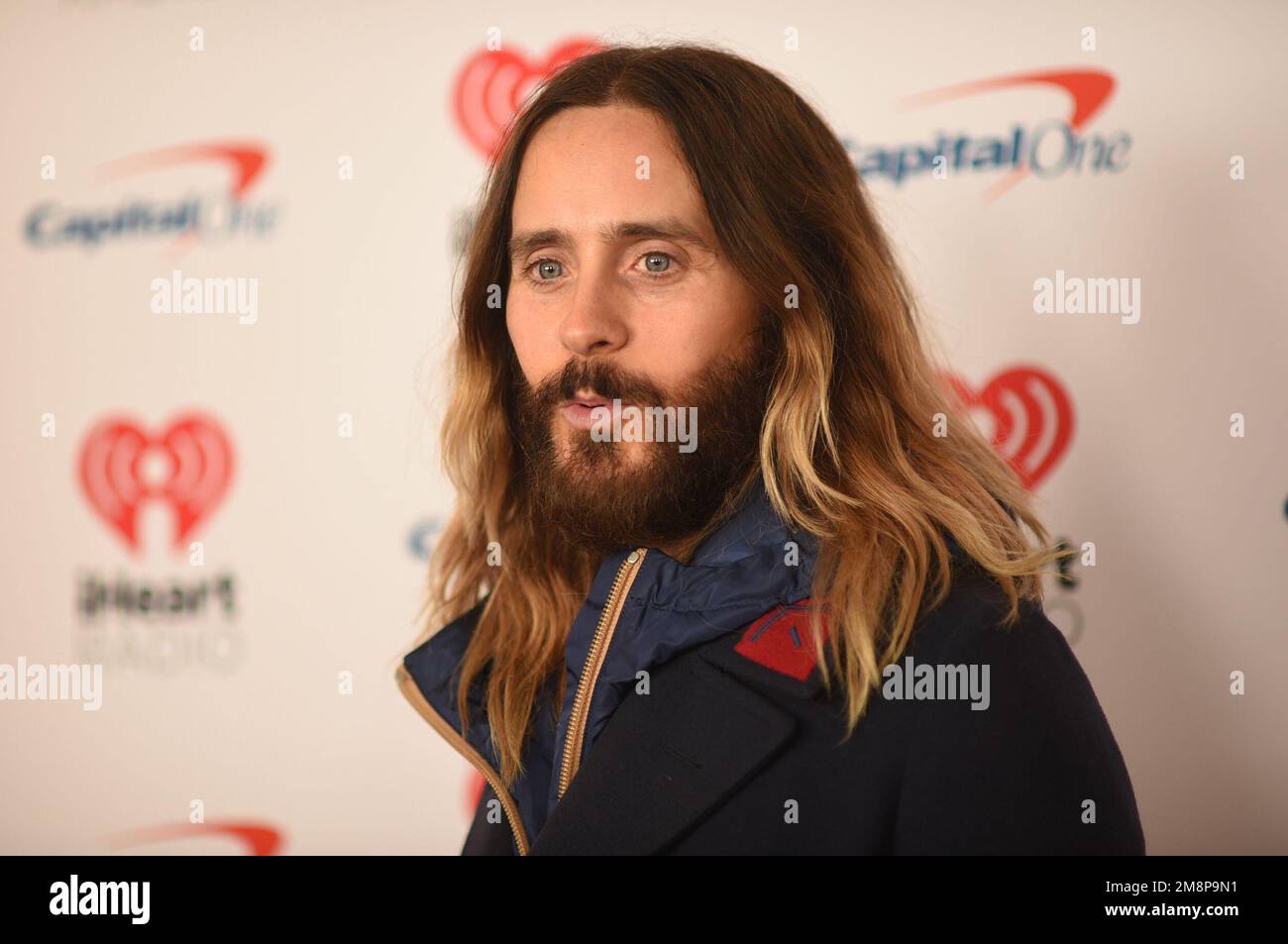 Jared Leto Arrives At Iheartradios Alter Ego On Saturday Jan 14