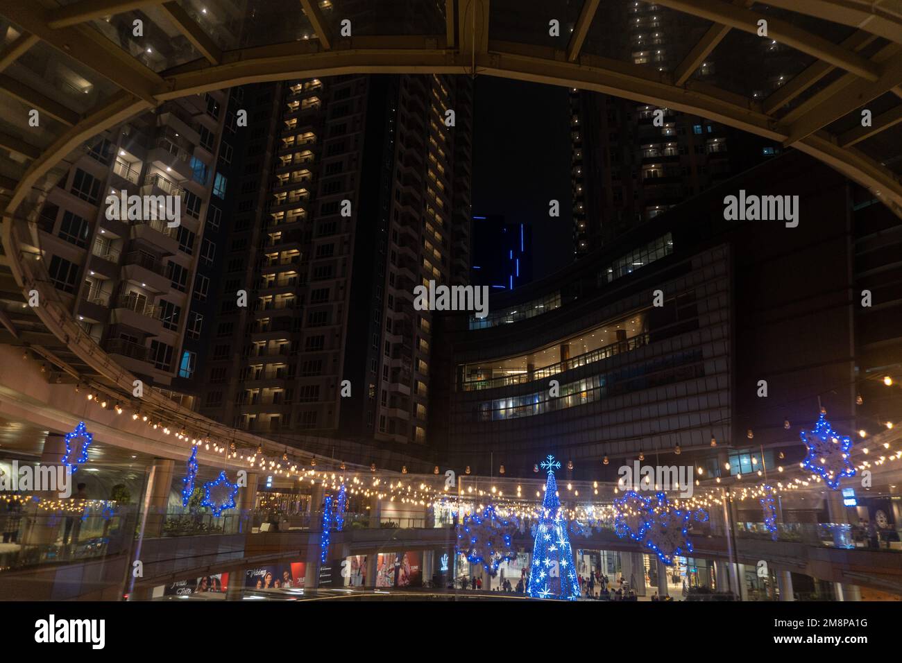 City view at night with sparkling lights background Stock Photo - Alamy