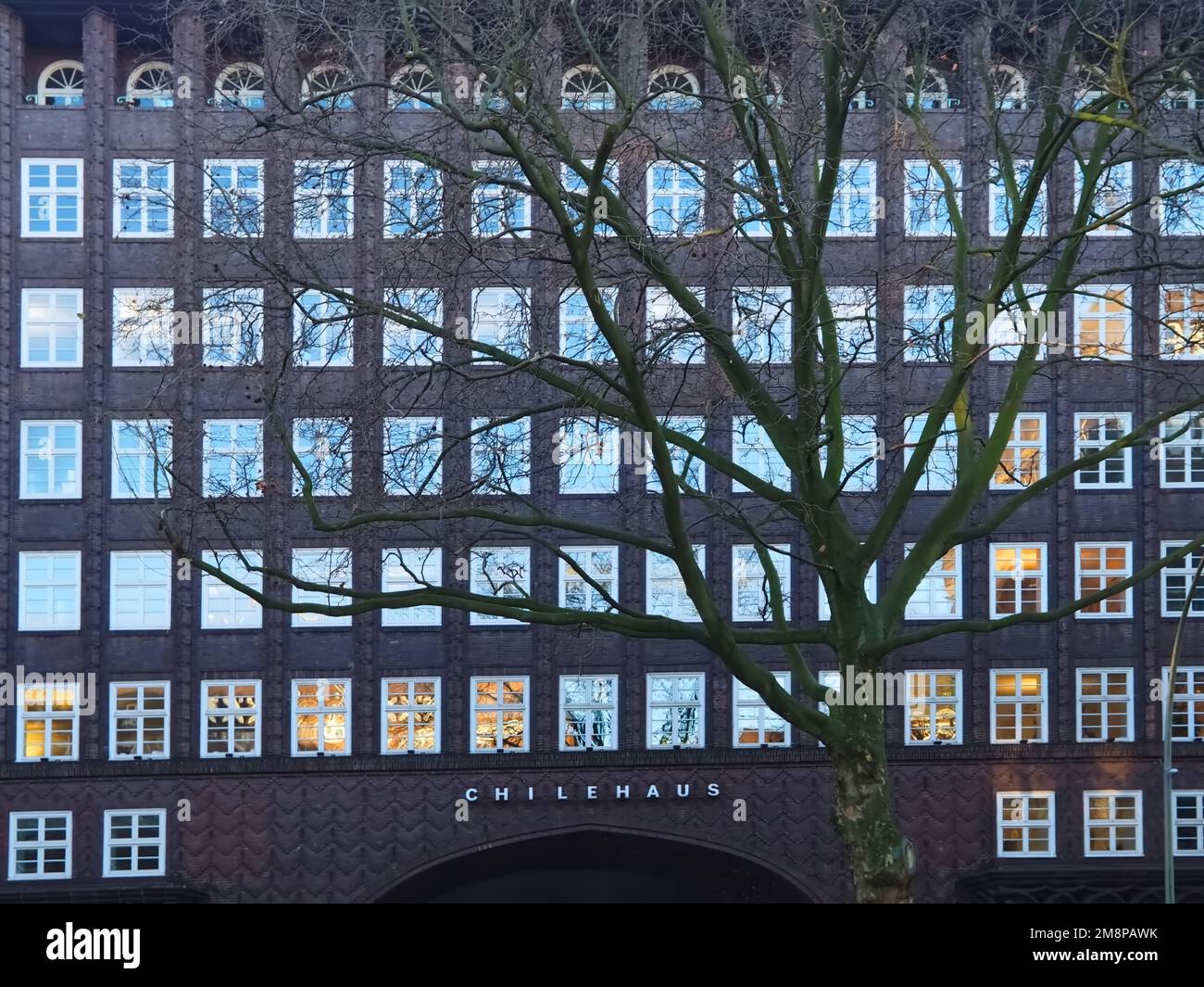 Fmaous building Chilehaus in Hamburg in Germany Stock Photo - Alamy