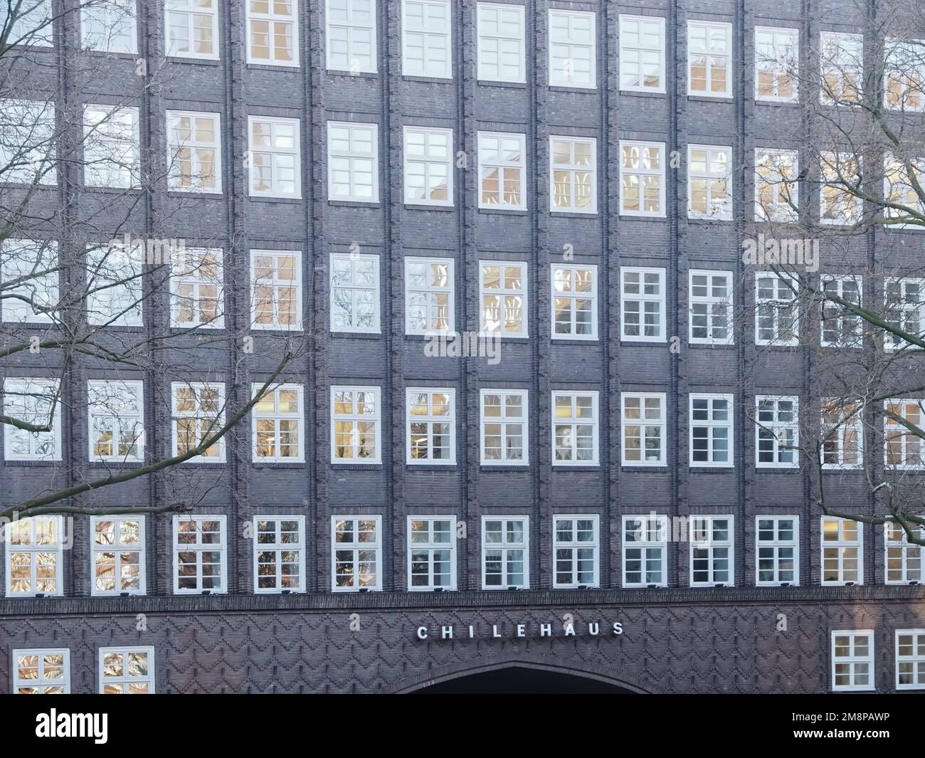 Fmaous building Chilehaus in Hamburg in Germany Stock Photo - Alamy