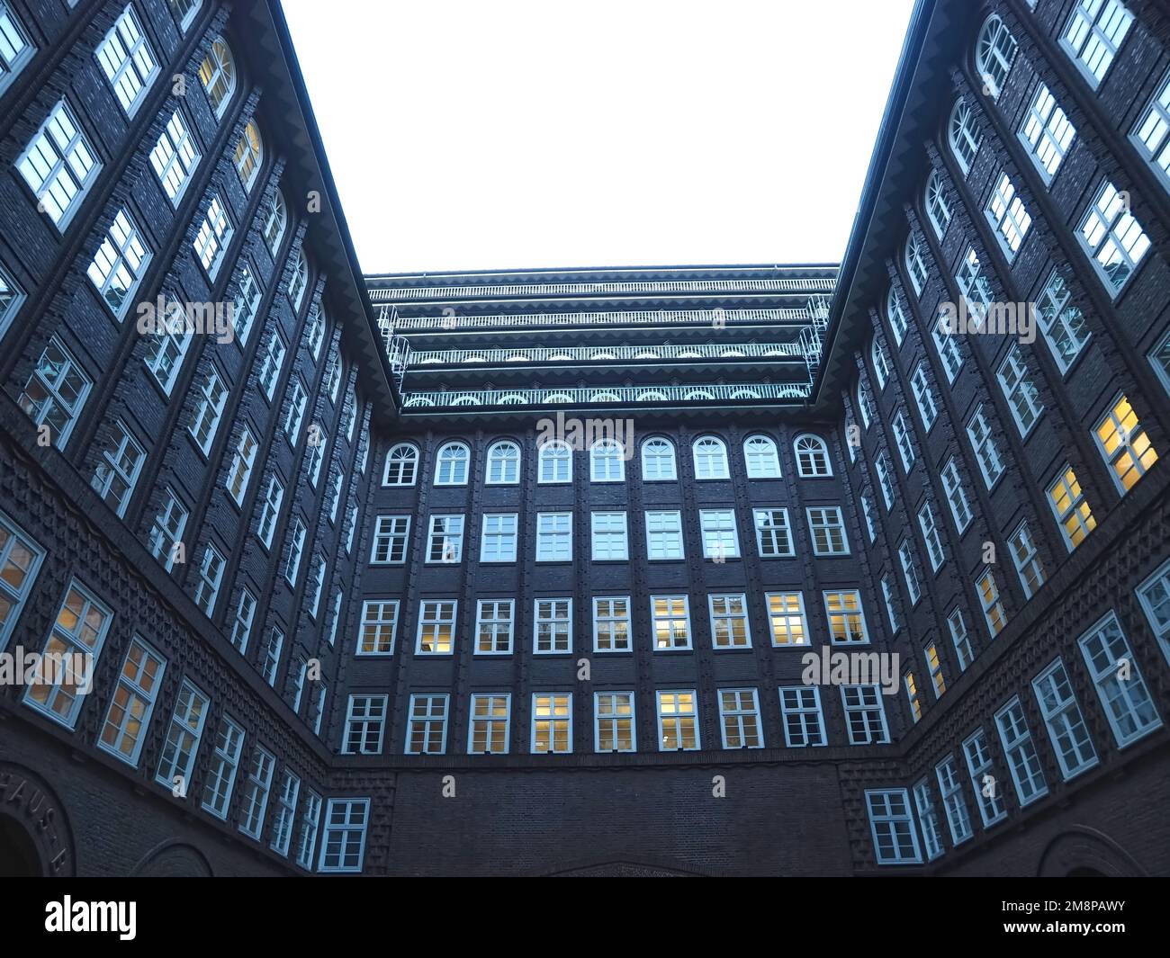 Fmaous building Chilehaus in Hamburg in Germany Stock Photo - Alamy