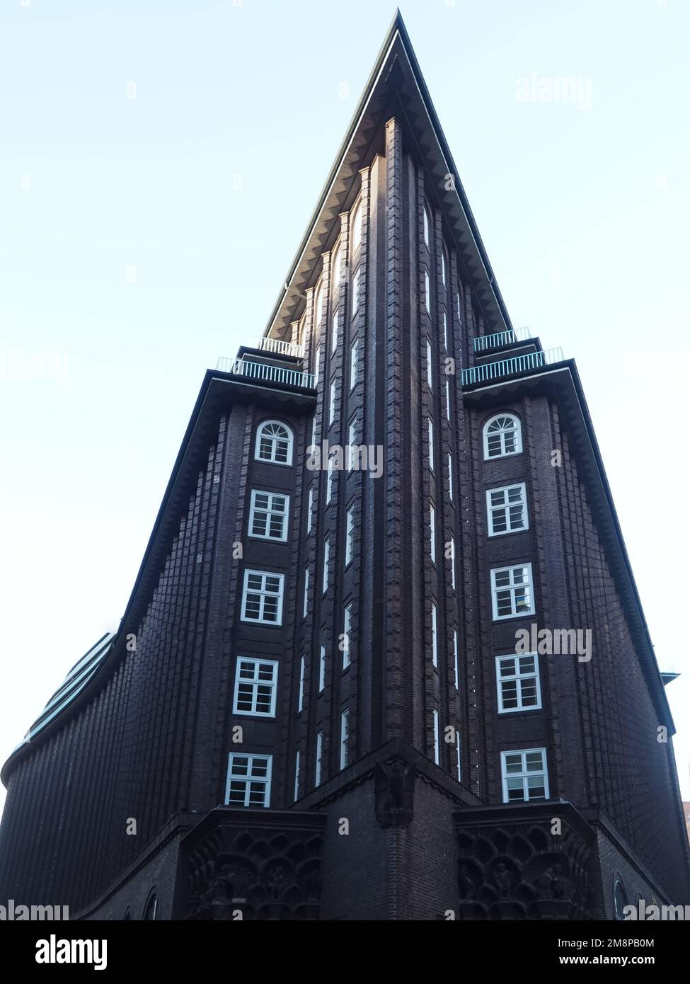 Famous building Chilehaus in Hamburg in Germany Stock Photo - Alamy