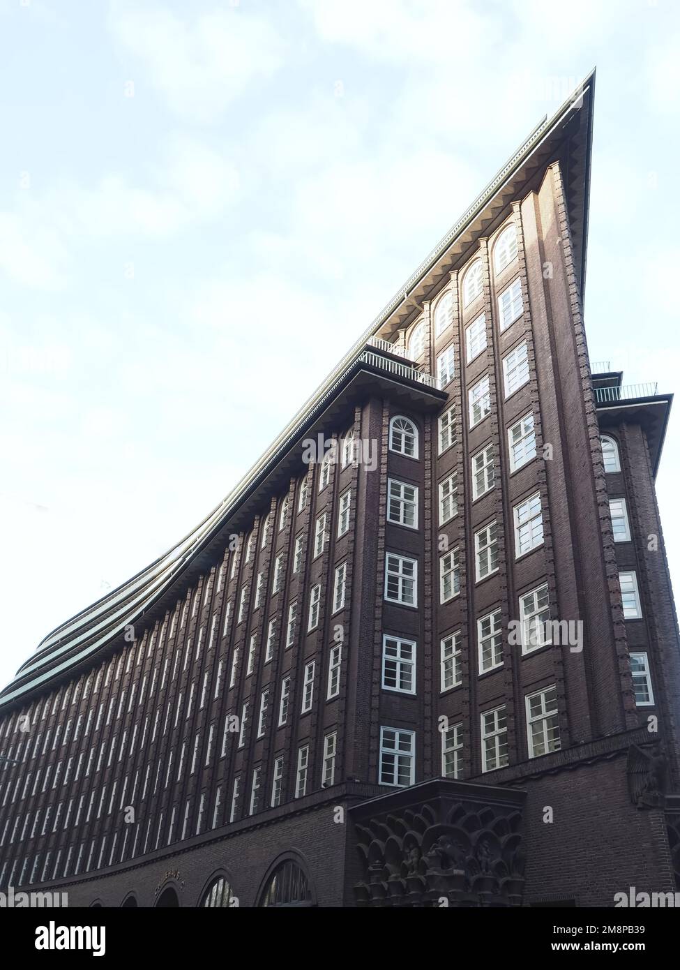 Famous building Chilehaus in Hamburg in Germany Stock Photo - Alamy