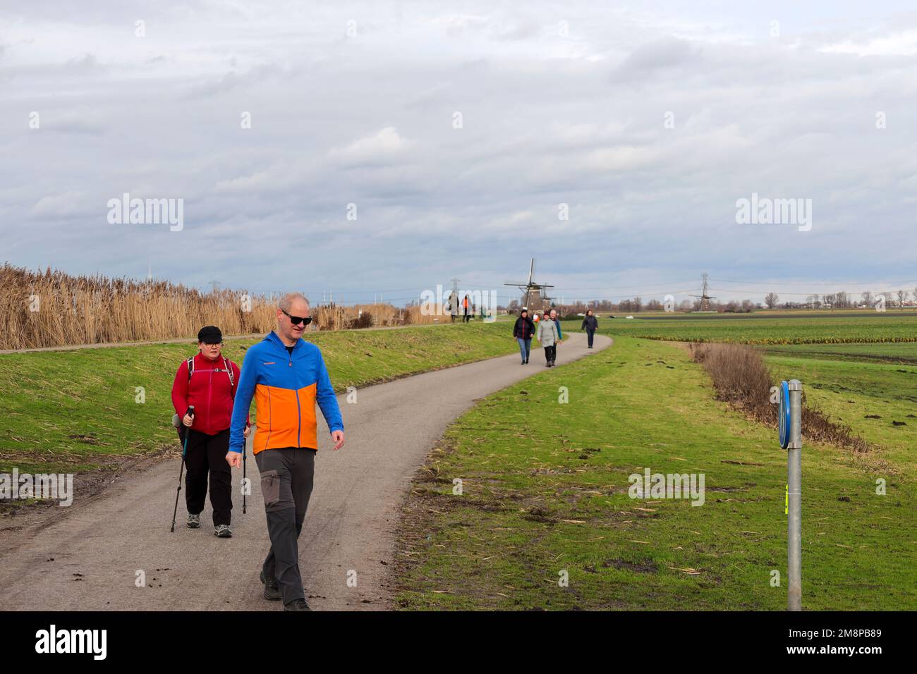 Zevenhuizen Netherlands, january 7th - Snert walking tour along the ...