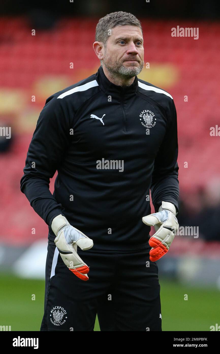 Blackpool goalkeeper hi-res stock photography and images - Alamy