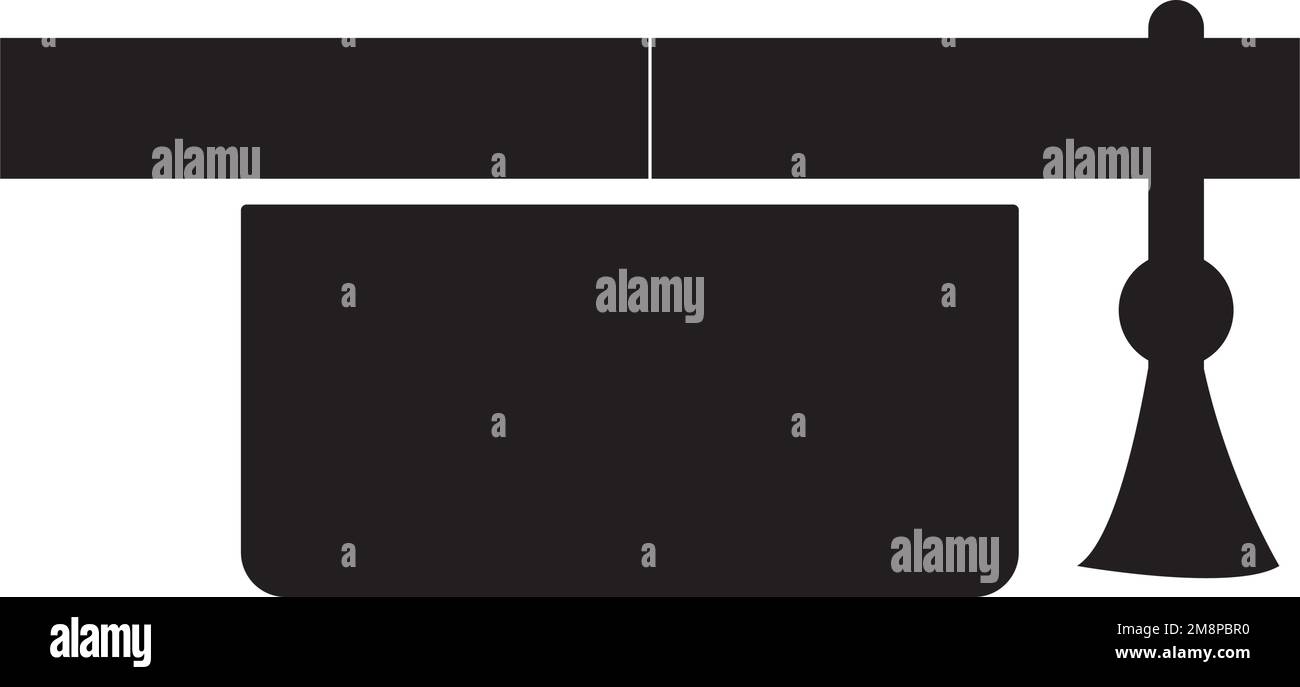 Bachelor icon logo design Black and White Stock Photos & Images - Alamy