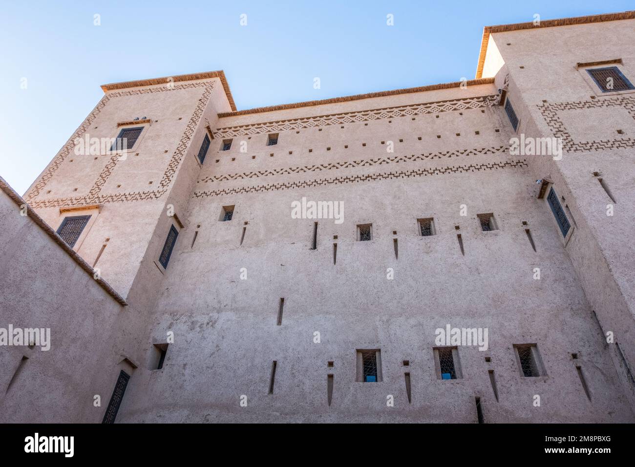 Ancient Kasbah in Morocco - An ancient fortress, with towering walls ...
