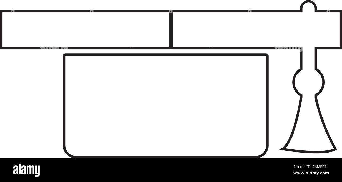 Bachelor icon logo design Black and White Stock Photos & Images - Alamy