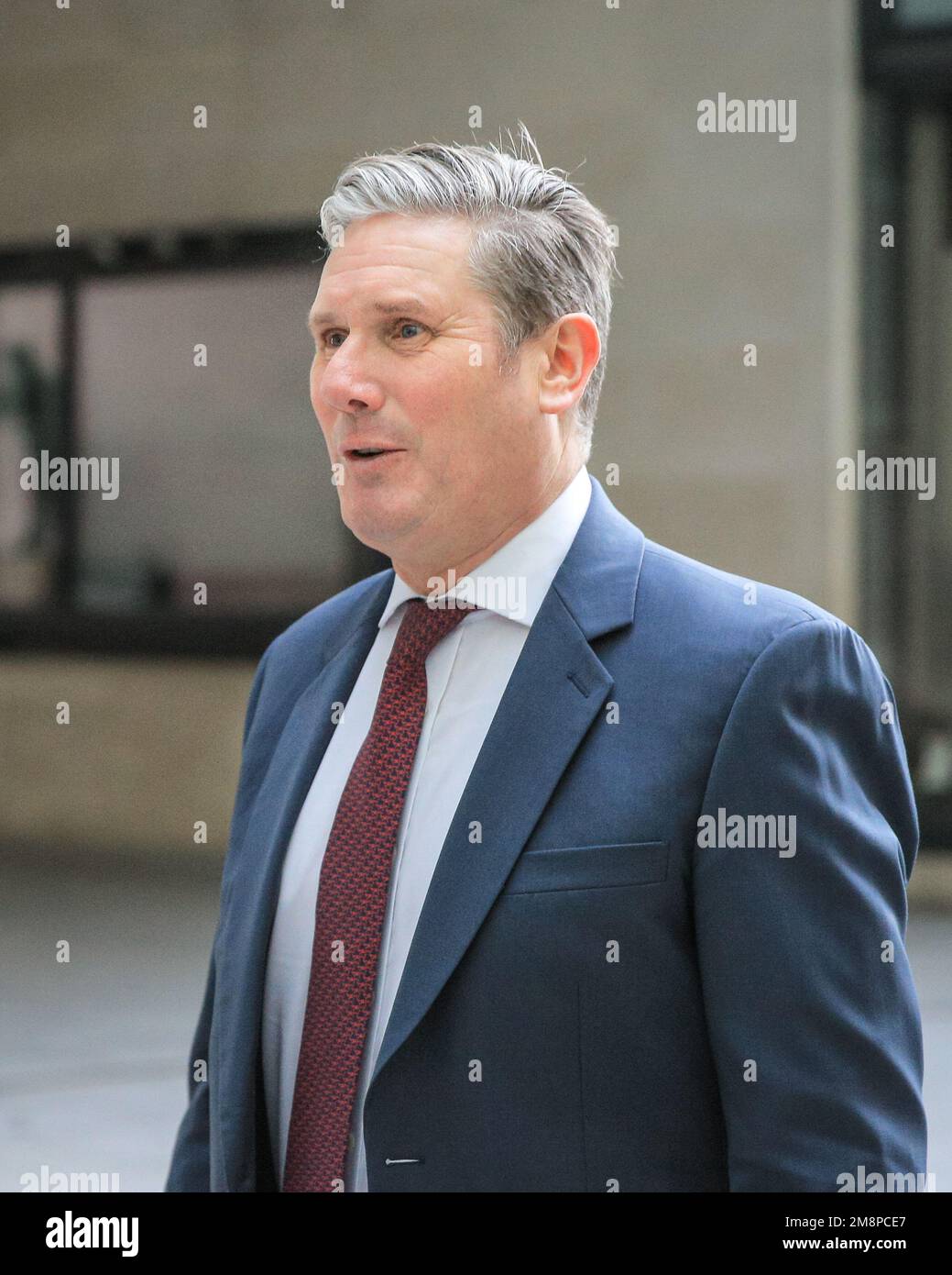 London, UK. 15th Jan, 2023. Keir Starmer, MP, Leader of the Labour ...