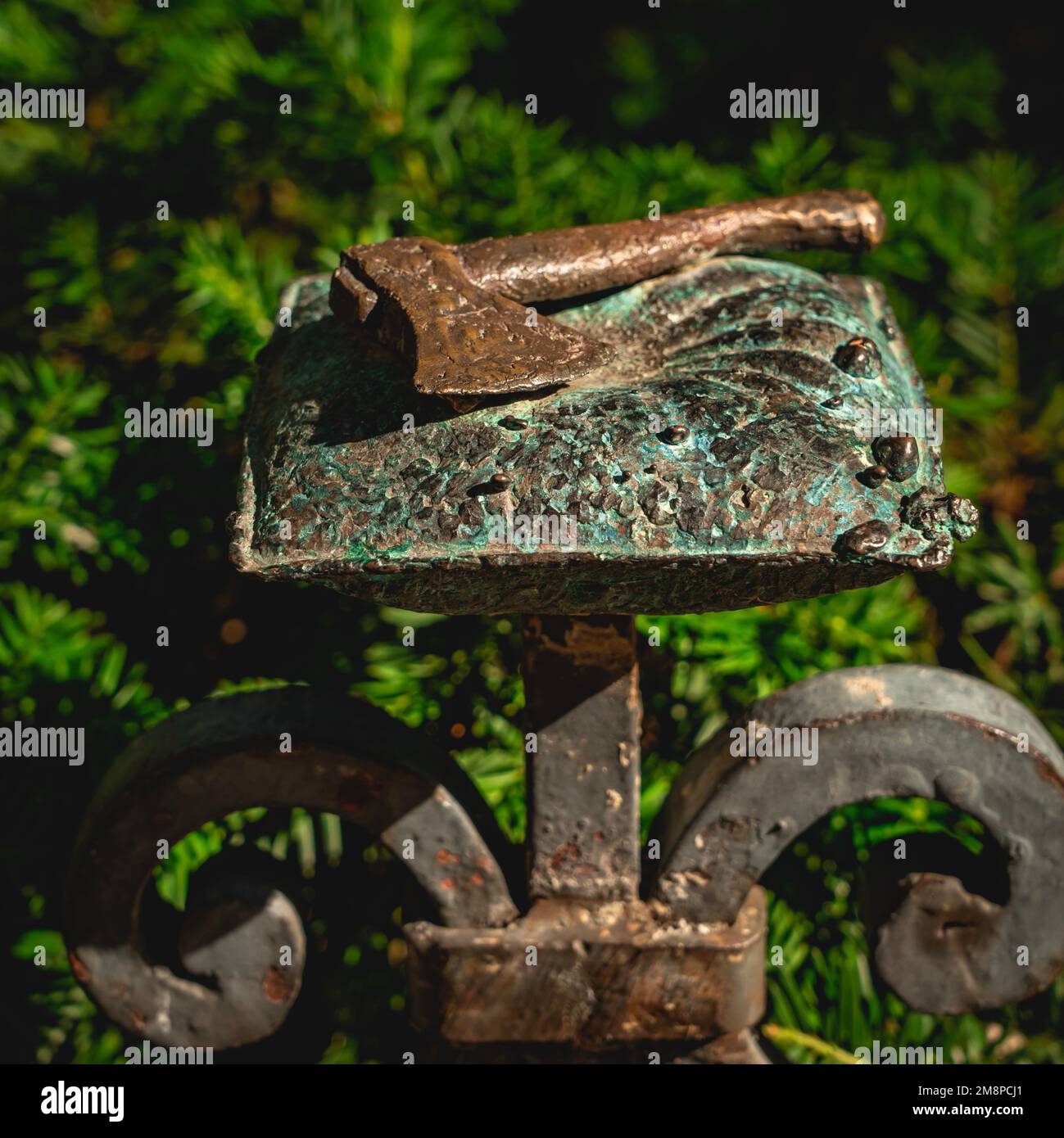 Copper axe hi-res stock photography and images - Alamy