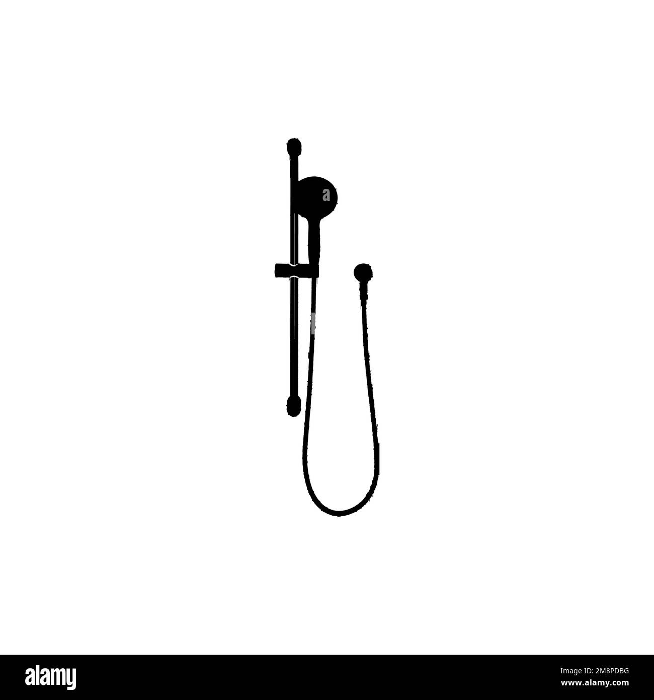 Shower icon. Simple style furniture shop shower big sale poster ...