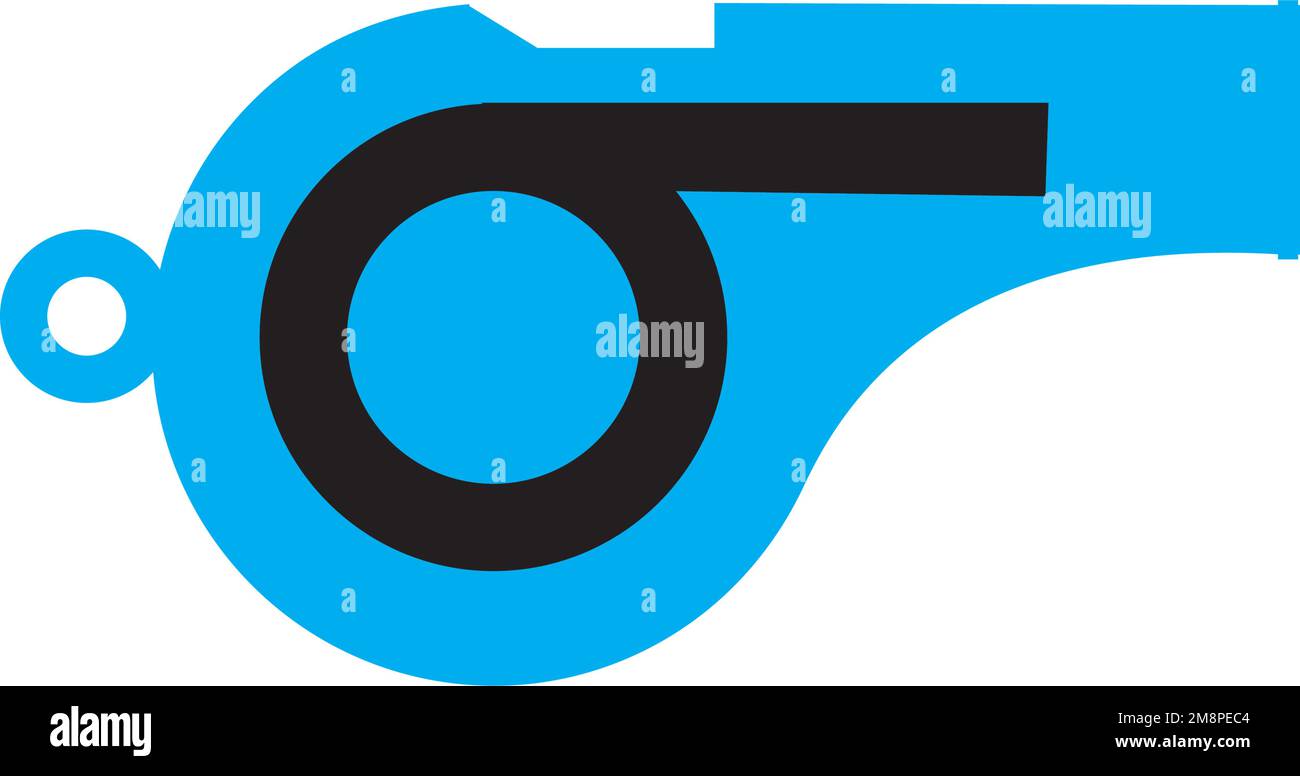whistle icon logo vectortemplate Stock Vector Image & Art - Alamy