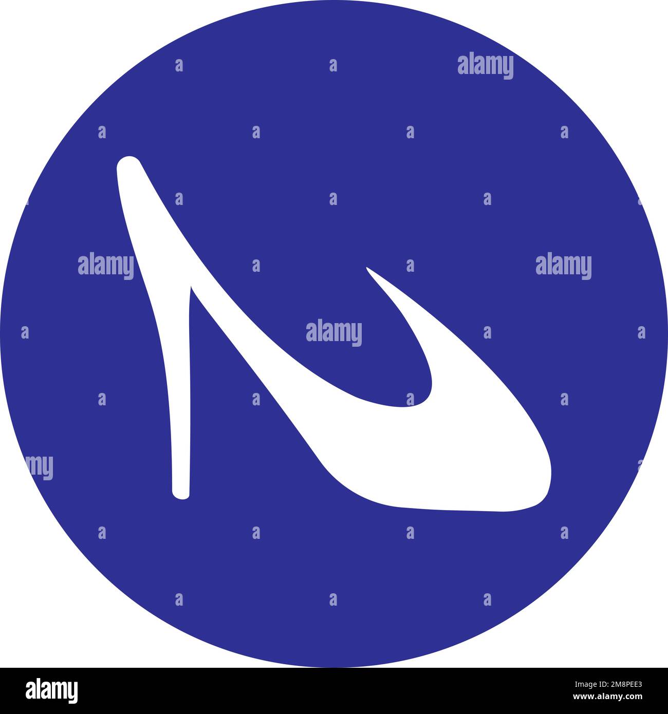 shoe icon logo vectortemplate Stock Vector Image & Art - Alamy
