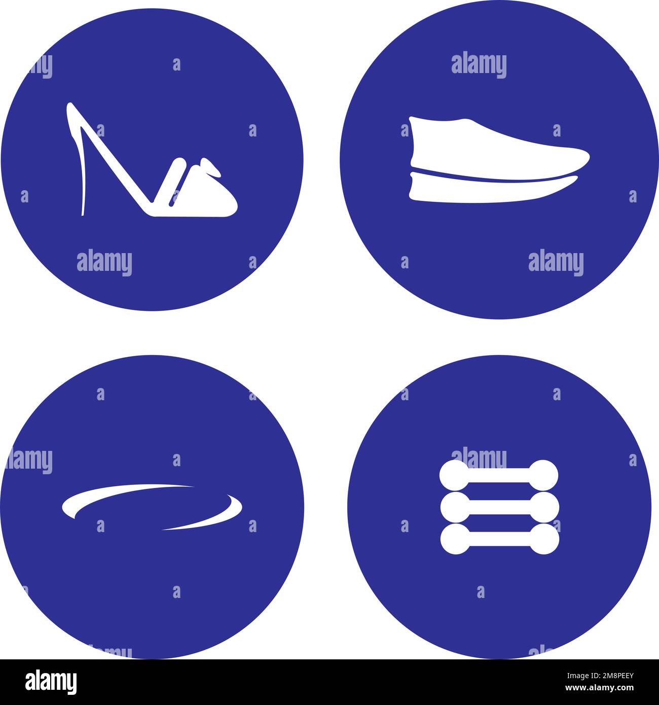 shoe icon logo vectortemplate Stock Vector Image & Art - Alamy