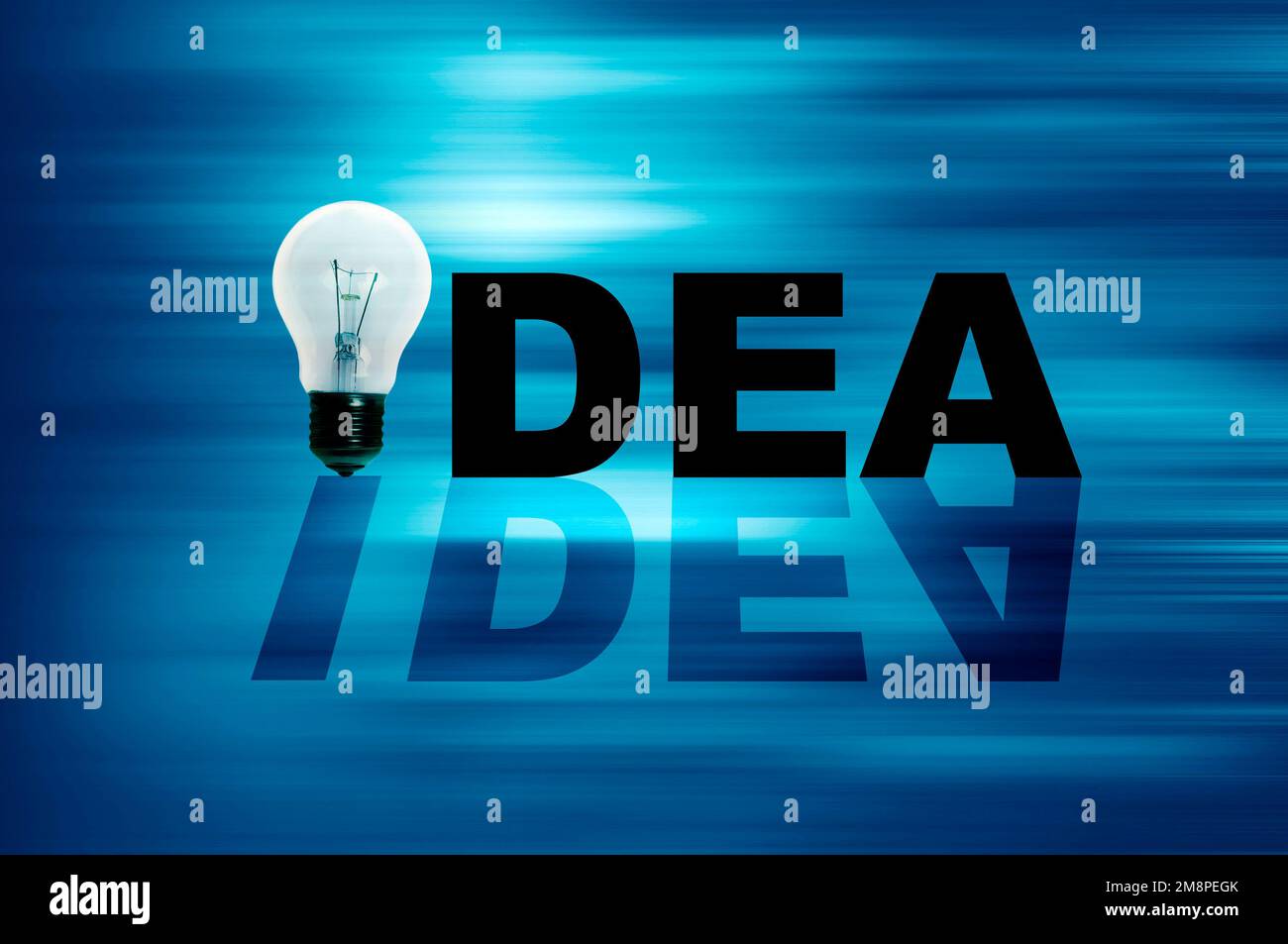 illustration of IDEA concept Stock Photo - Alamy