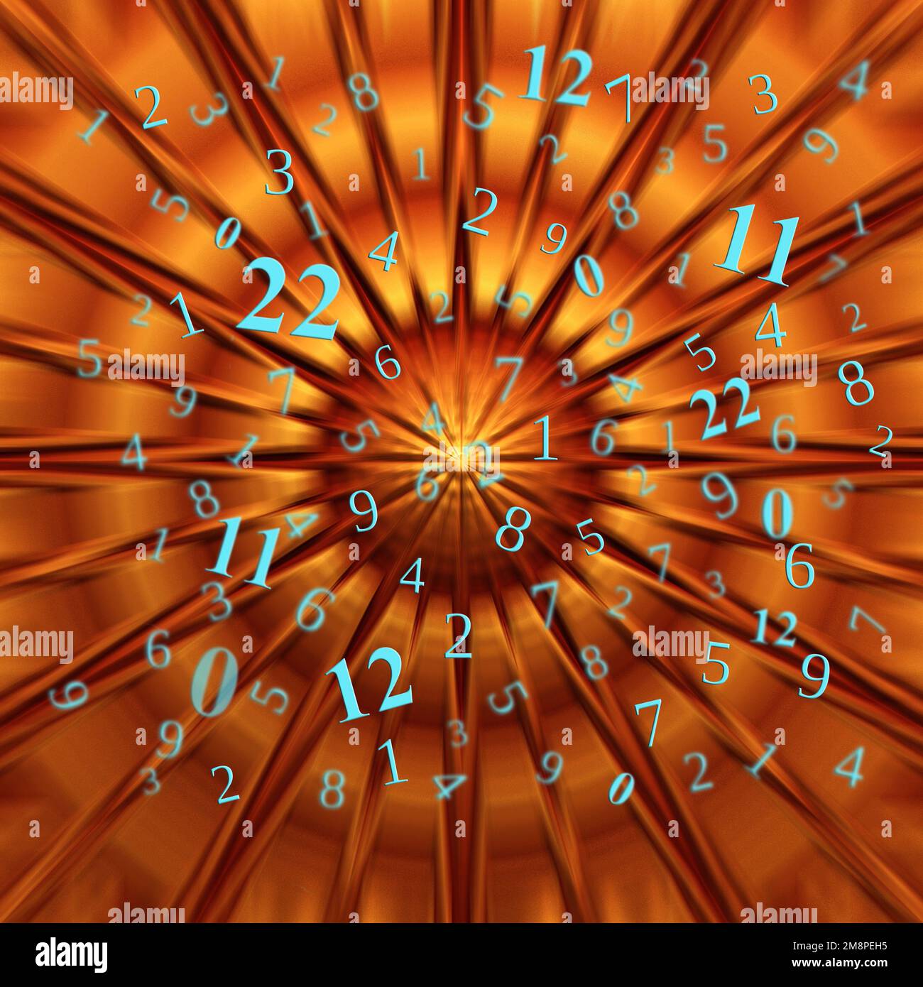 Numerology numbers hi-res stock photography and images - Alamy
