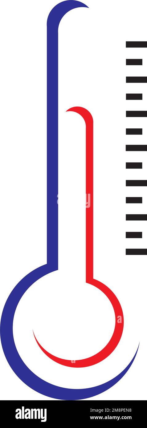 termometer logo stock illustration design Stock Vector Image & Art - Alamy