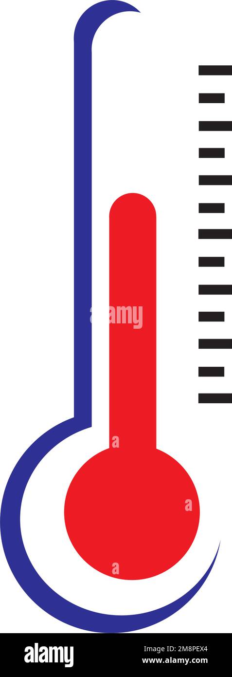 termometer logo stock illustration design Stock Vector Image & Art - Alamy