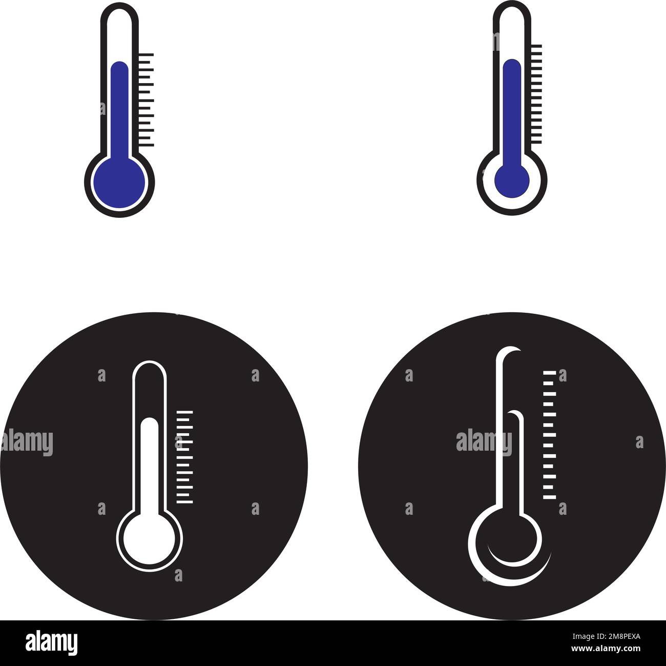 termometer logo stock illustration design Stock Vector Image & Art - Alamy