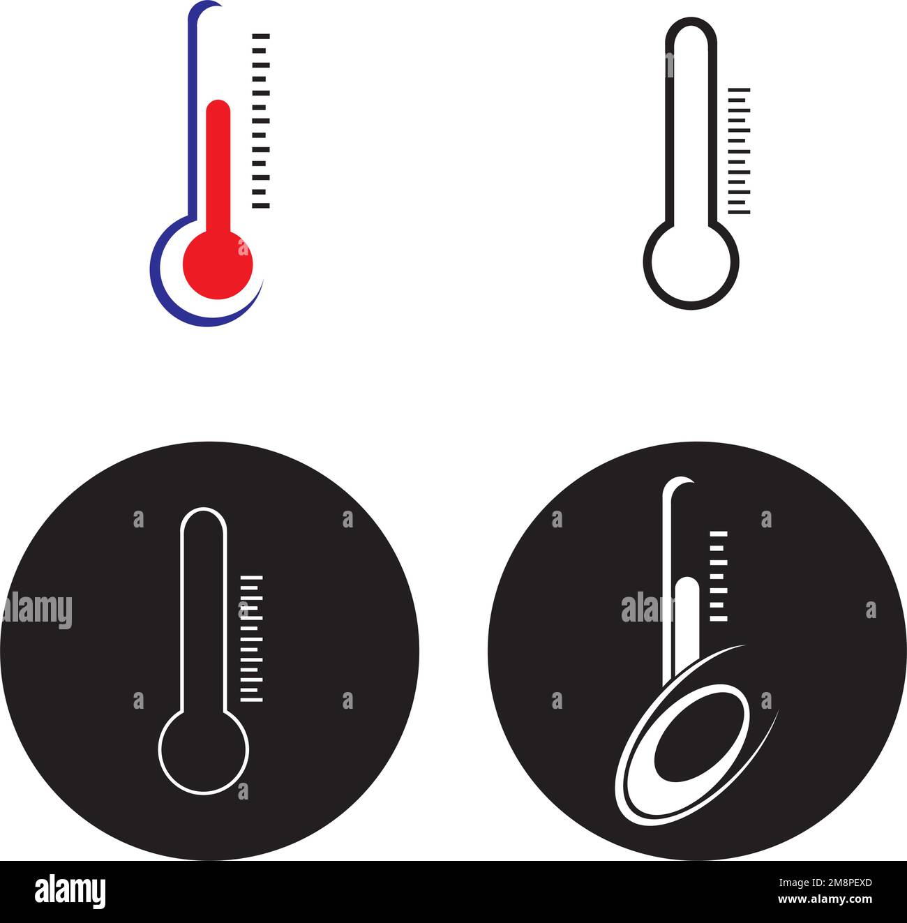 termometer logo stock illustration design Stock Vector Image & Art - Alamy