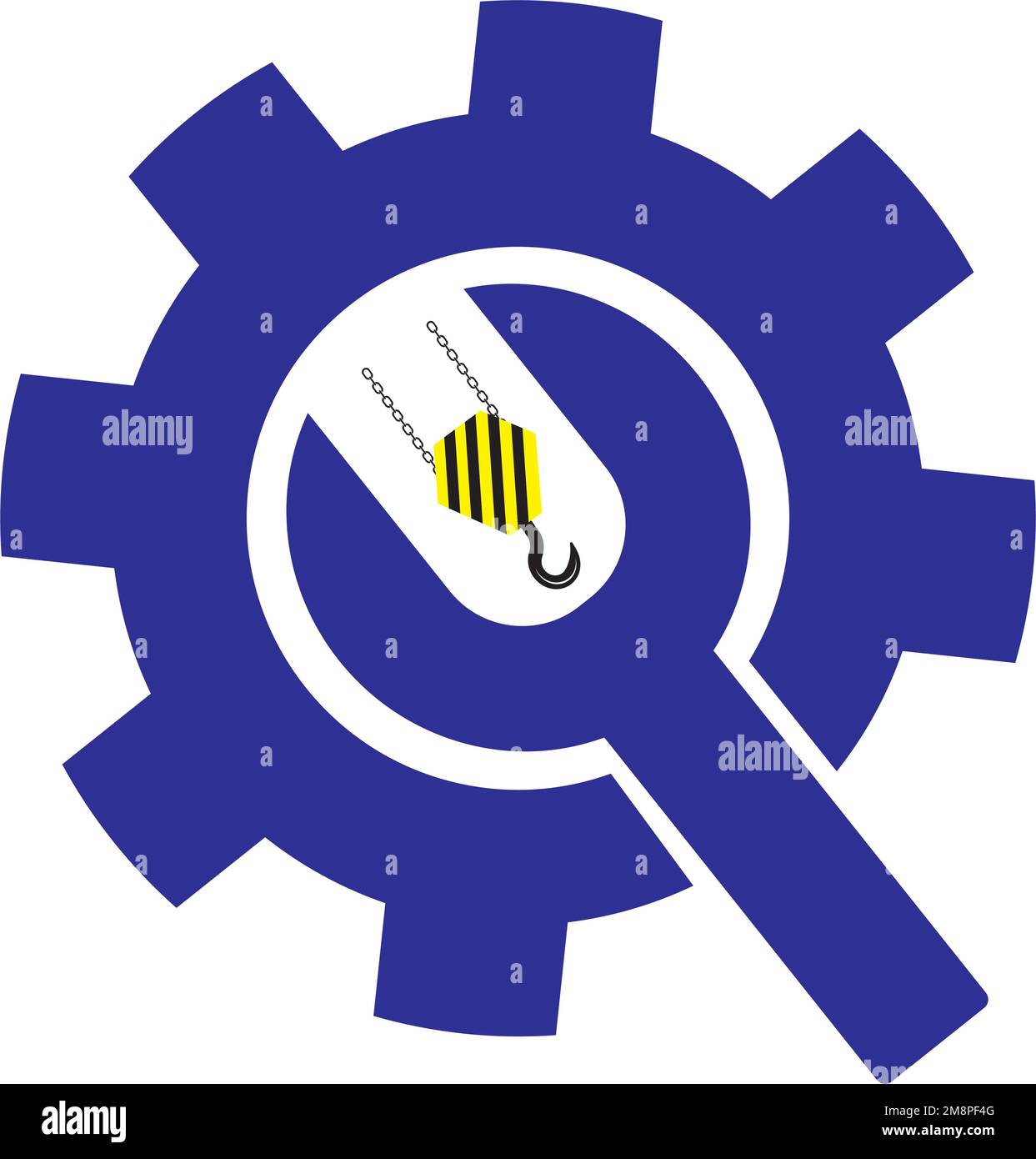 crane icon logo vectortemplate Stock Vector Image & Art - Alamy