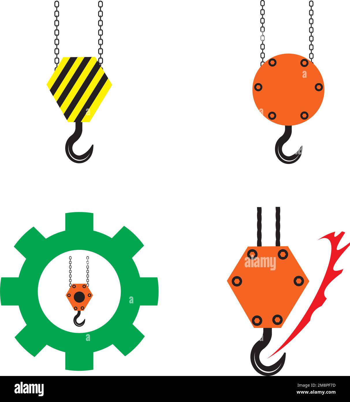 crane icon logo vectortemplate Stock Vector Image & Art - Alamy